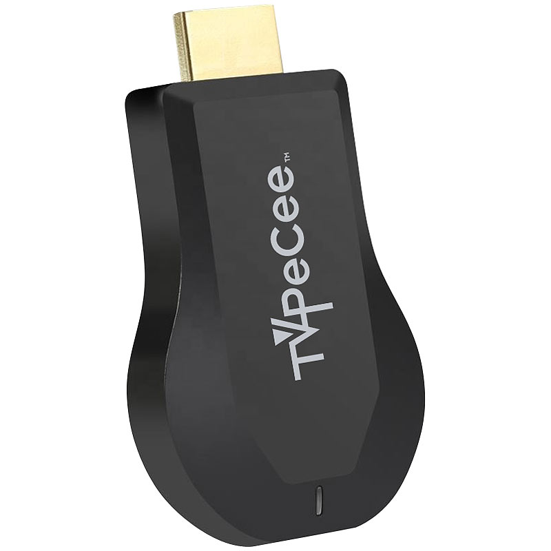 TVPeCee WLAN-HDMI-Stick für Miracast, Mirroring, AirPlay, Chromecast ...